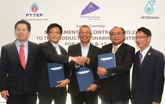 PTTEP signs the Supplementary Contract of Block B-17-01 in Malaysia-Thailand Joint Development ...
