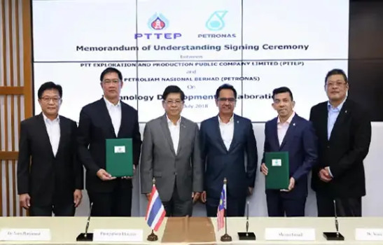 PTTEP cooperates with PETRONAS in E&P Technology Development | PTTEP