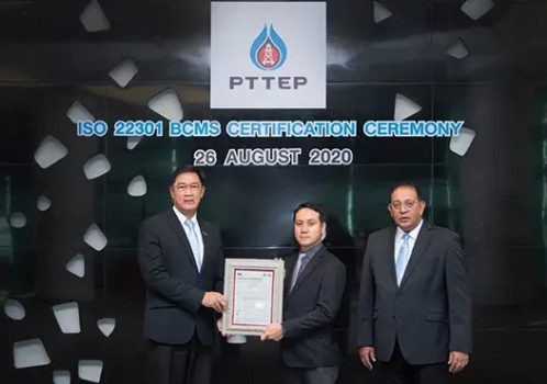 PTTEP receives ISO 22301:2012 International Standard for Business ...